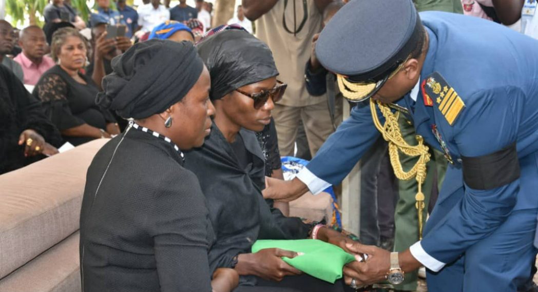 Tears as victims of NAF helicopter crash are buried in Abuja - QED.NG