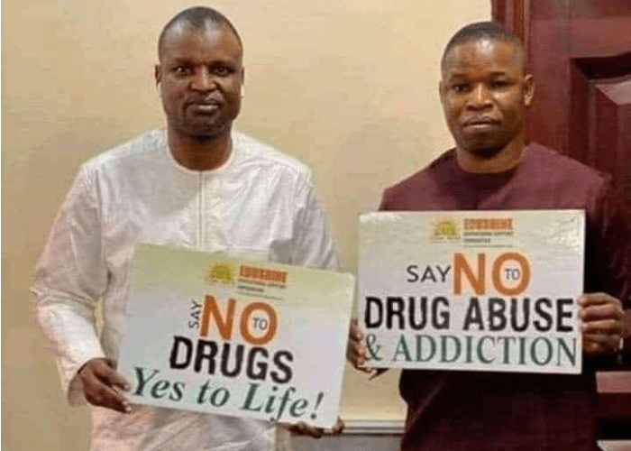 Photo of Abba Kyari campaigning against drug abuse goes viral - QED.NG