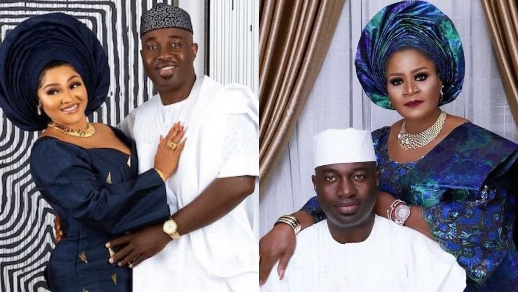 Mercy Aigbe joins husband Kazim Adeoti, estranged wife to celebrate son ...