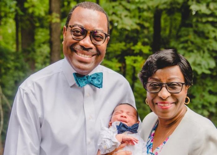 Akinwumi Adesina welcomes fourth grandchild - QED.NG
