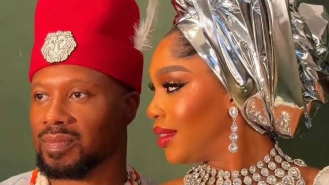 Sharon Ooja and husband Ugo Nwoke - QED.NG