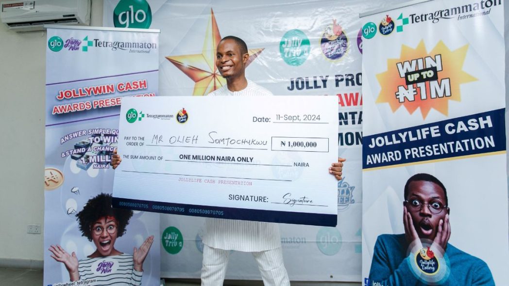 Glo Jolly Win promo produces first millionaire - QED.NG