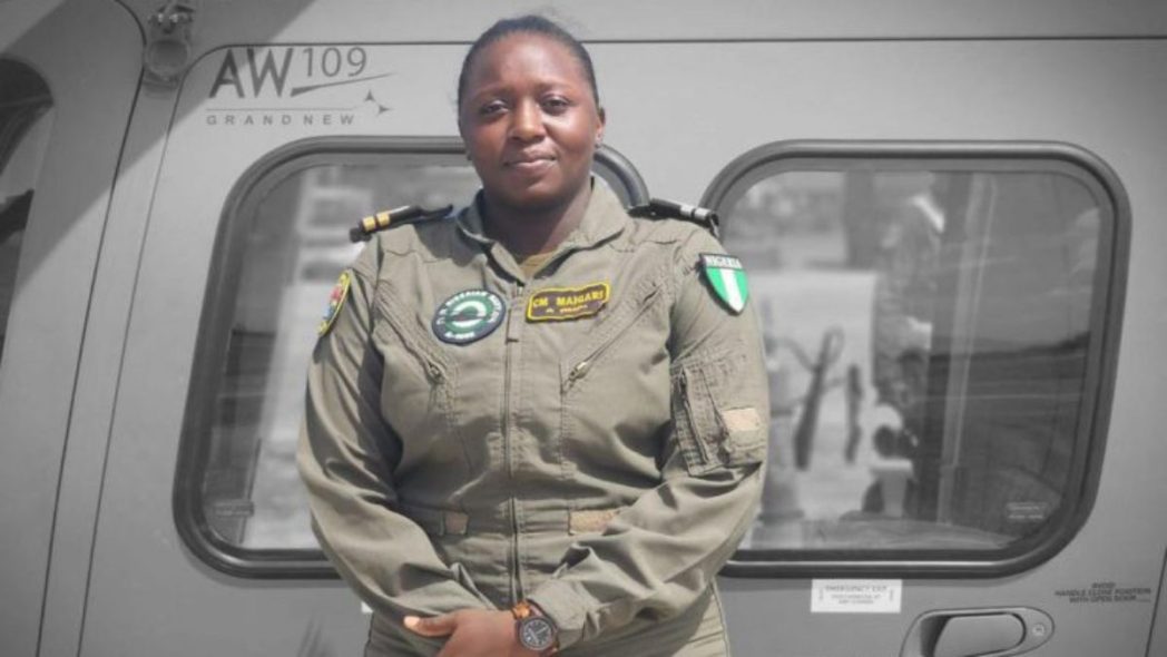 Changfe Maigari becomes Nigerian Navy's first female pilot - QED.NG