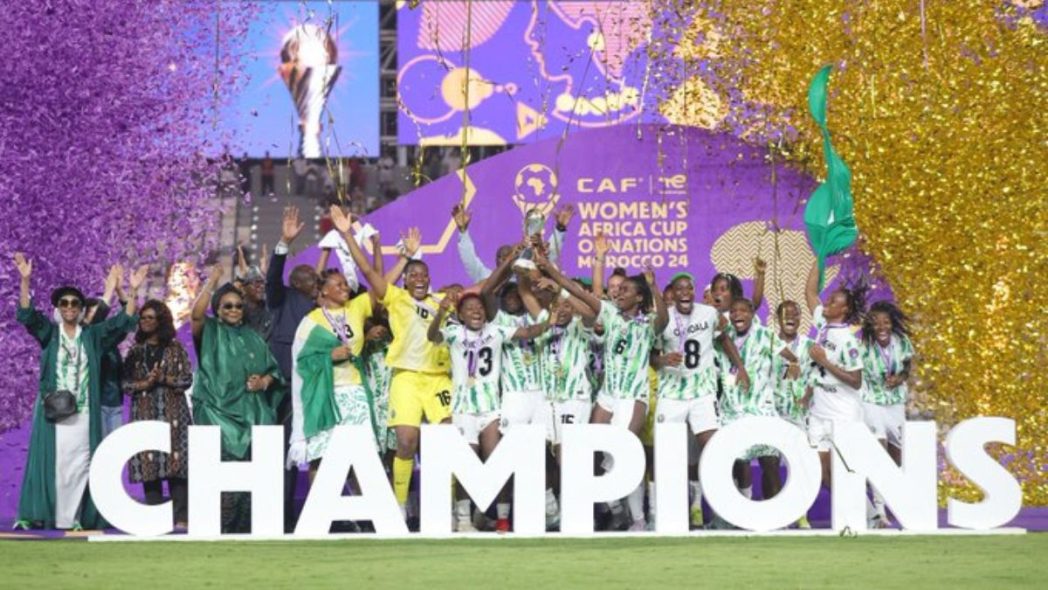 Super Falcons arrive in Lagos to hero’s welcome after grand reception ...
