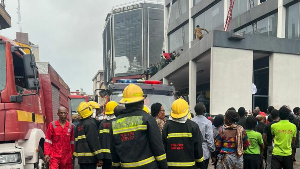 Lagos govt explains cause of Afriland Tower fire, confirms deaths from ...